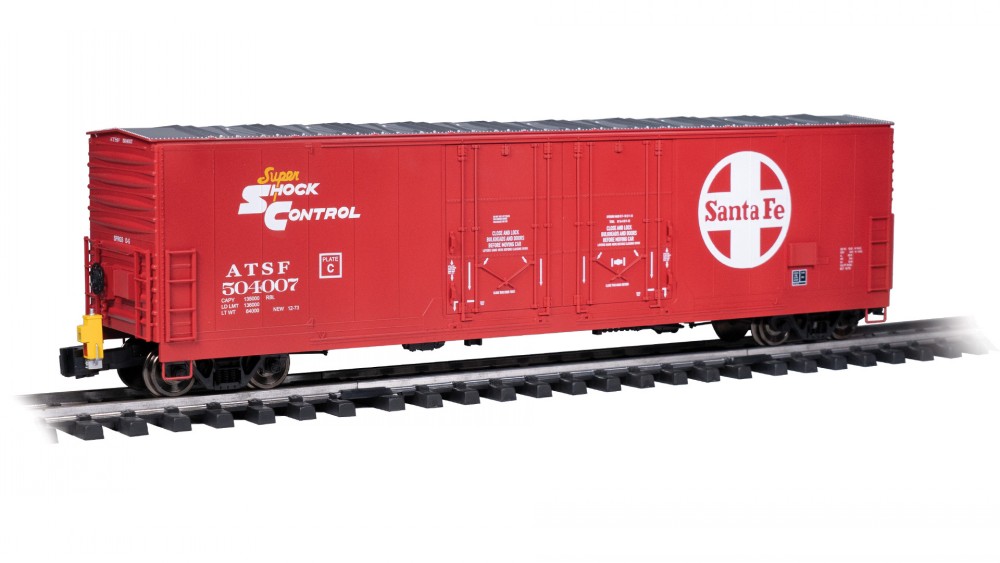 Big Hauler 53' Evans Box Car ATSF | Garden Railway Specialists Tel ...