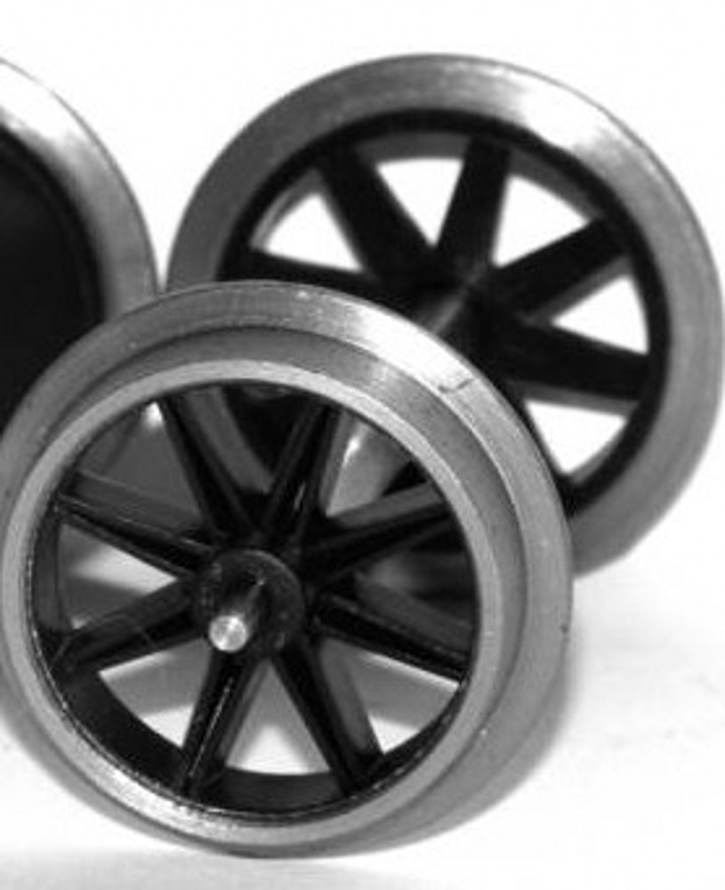 Wheels Spoked 24.5mm dia 45mm - 2 axles | Garden Railway Specialists ...