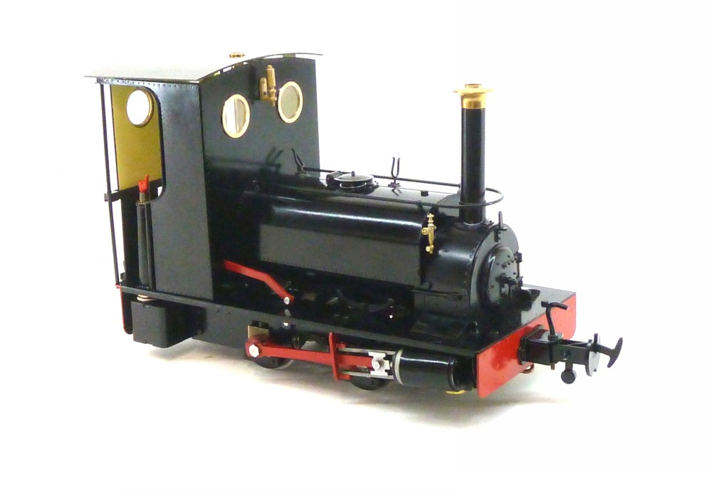 Cabbed Quarry Hunslet 45mm Plain Black | Garden Railway Specialists Tel ...