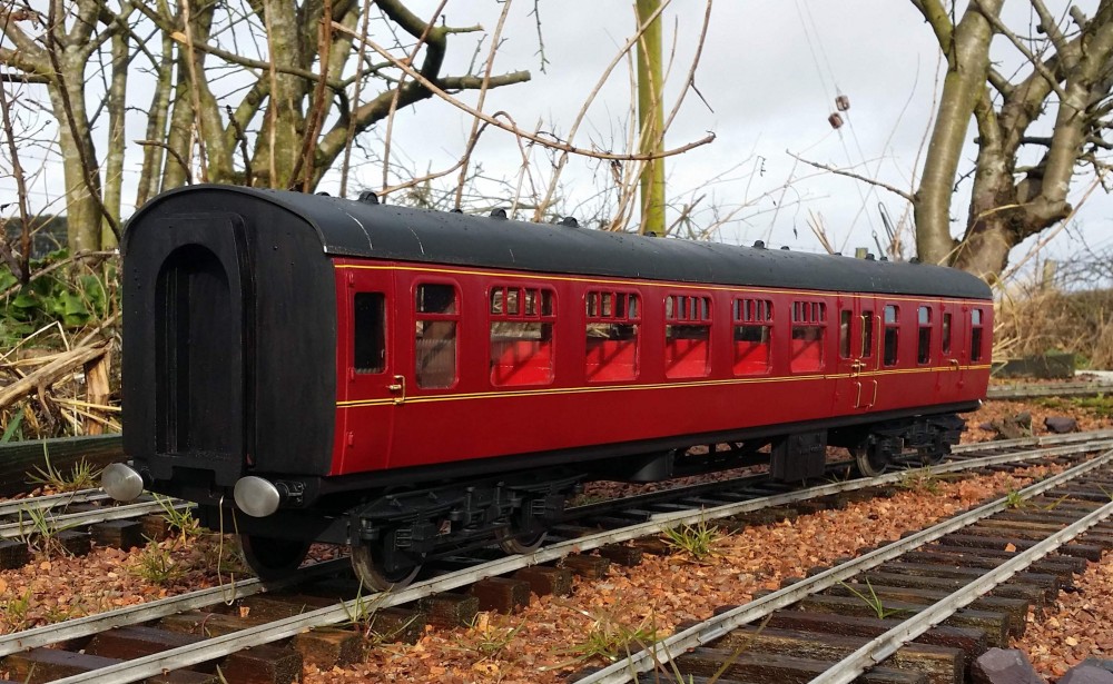 Gauge 3 Kippo Models MK1 Brake second open kit | Garden Railway Specialists Tel:01844 345158