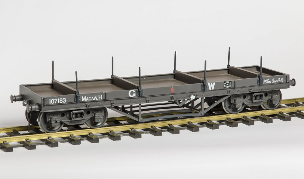 GWR MACAW H BOGIE WAGON with GW Transfers Wheels ext | Garden Railway ...