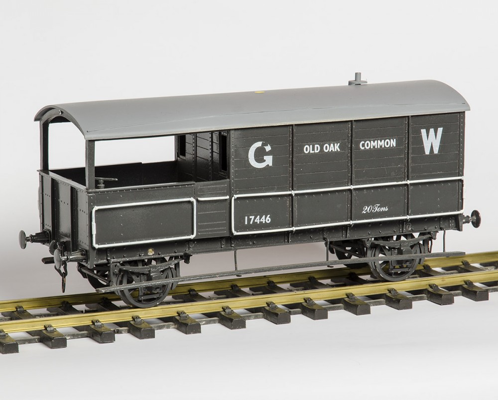 GWR Toad Brake Van Kit AA21 Wheels extra | Garden Railway Specialists ...
