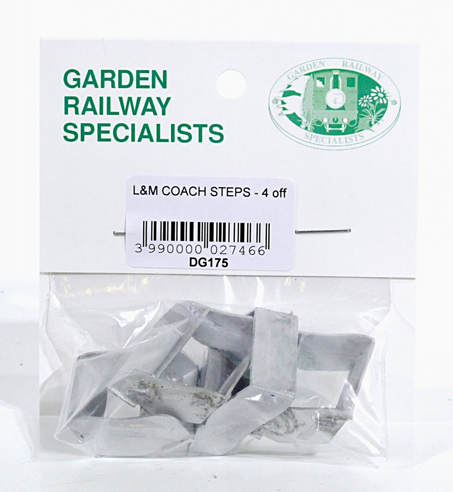 L&M COACH STEPS - 4 off | Garden Railway Specialists Tel:01844 345158