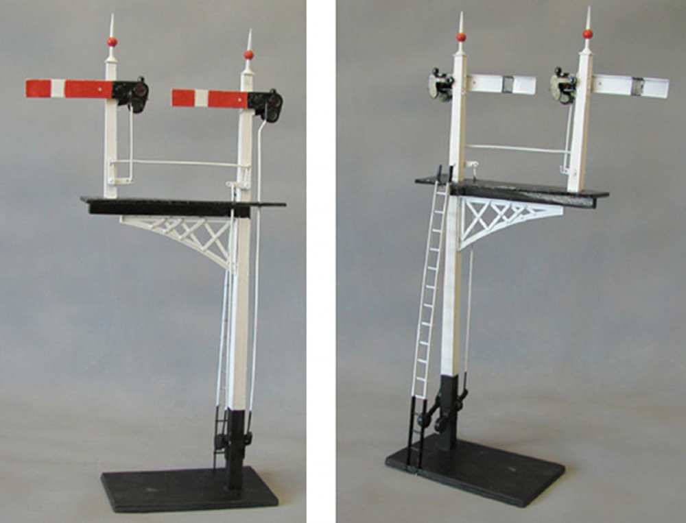 Bracket Signal Kit Wood Post L/Quad | Garden Railway Specialists Tel ...