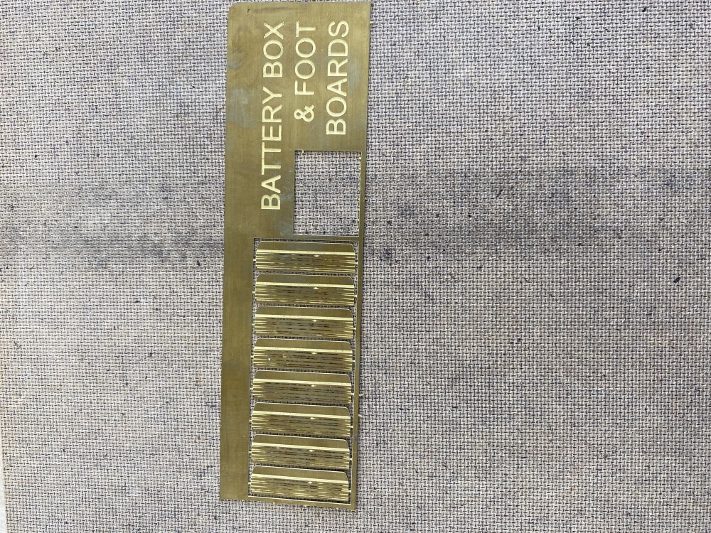 Gresley Coach Footboards | Garden Railway Specialists Tel:01844 345158