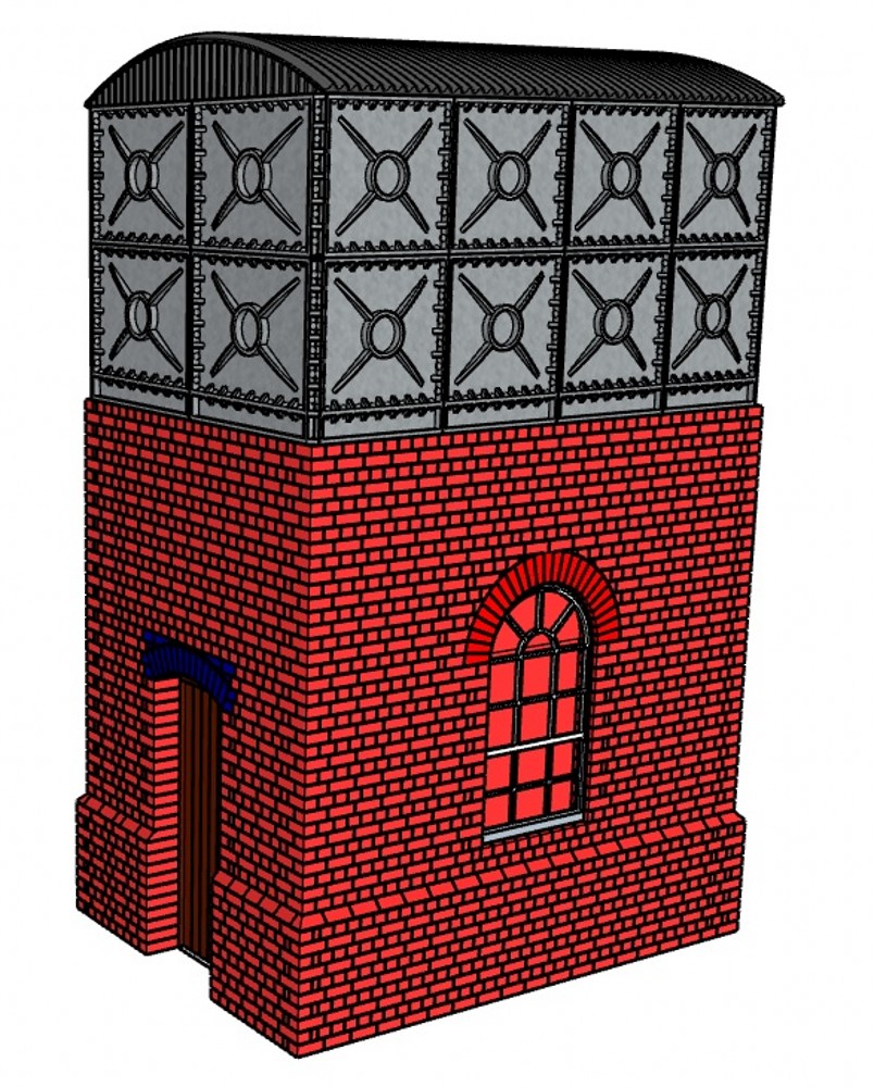 Cranmore GWR Water Tower Kit | Garden Railway Specialists Tel:01844 345158