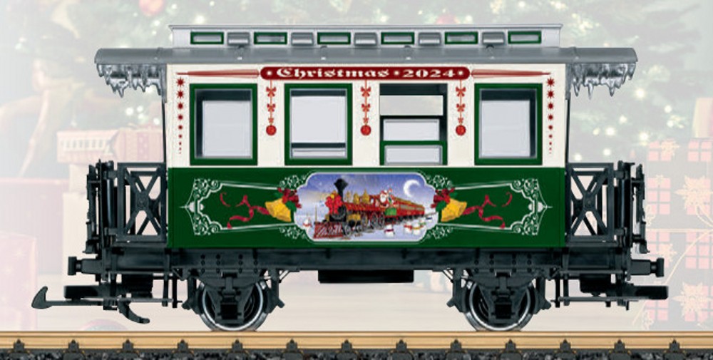 Christmas Coach 2024 | Garden Railway Specialists Tel:01844 345158