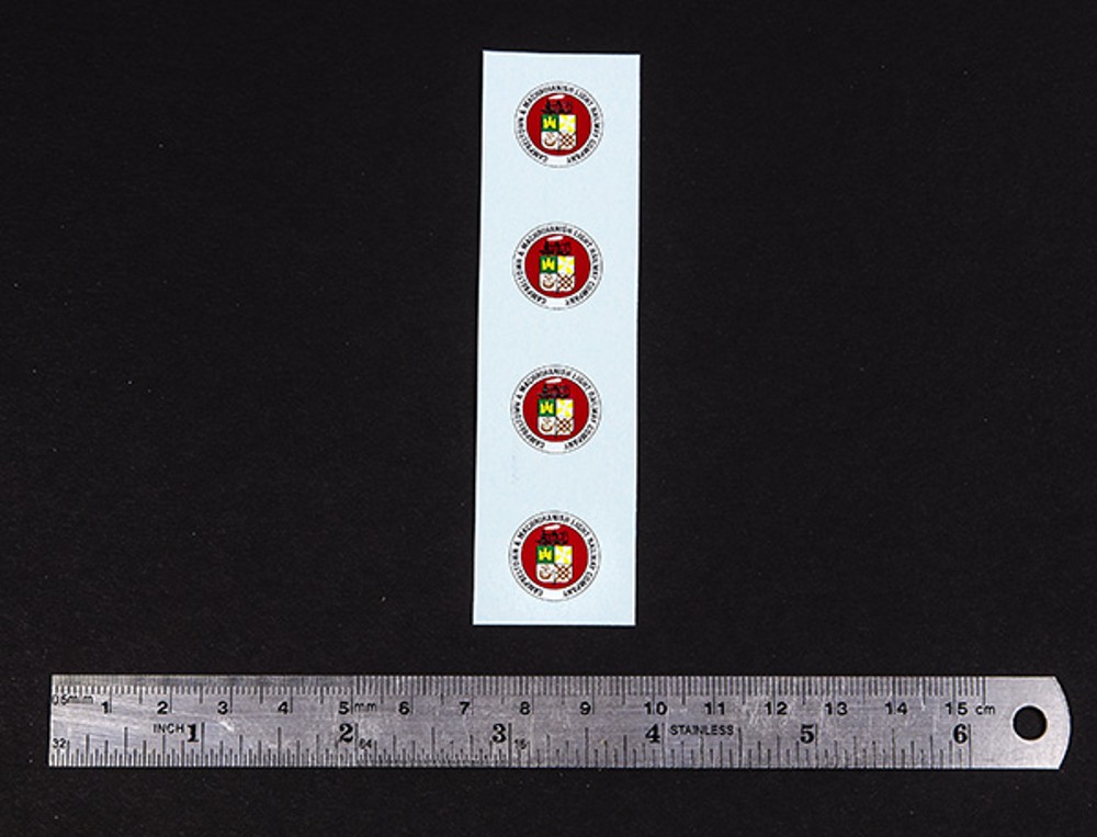 C&MLR Crest - 8 off | Garden Railway Specialists Tel:01844 345158