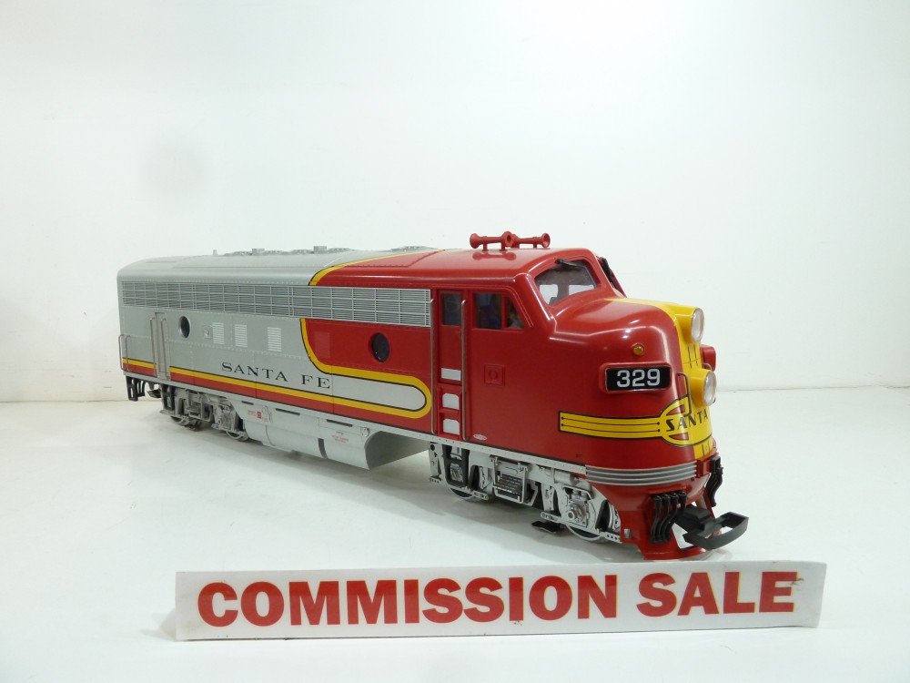 LGB 20570 & 20582 F7 A+B Set Santa Fe | Garden Railway Specialists Tel ...