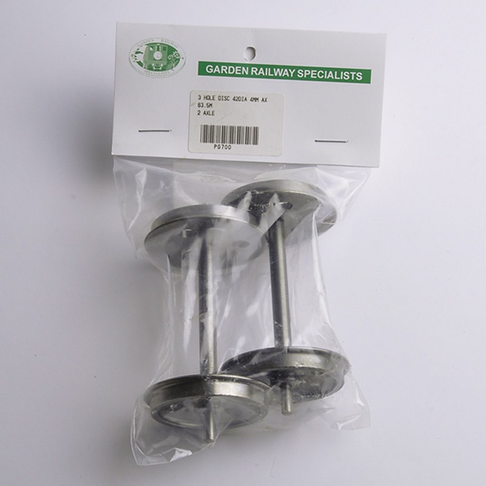 PG700 Wheels - Pack of 2 | Garden Railway Specialists Tel:01844 345158