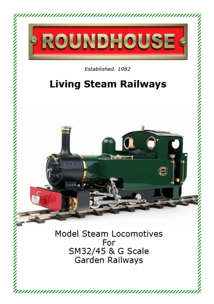 Roundhouse Catalogue | Garden Railway Specialists Tel:01844 345158