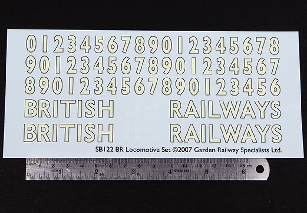 BR Loco Set | Garden Railway Specialists Tel:01844 345158