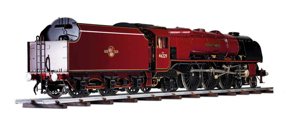 5" GAUGE STREAMLINED CORONATION Coal Fired | Garden Railway Specialists ...
