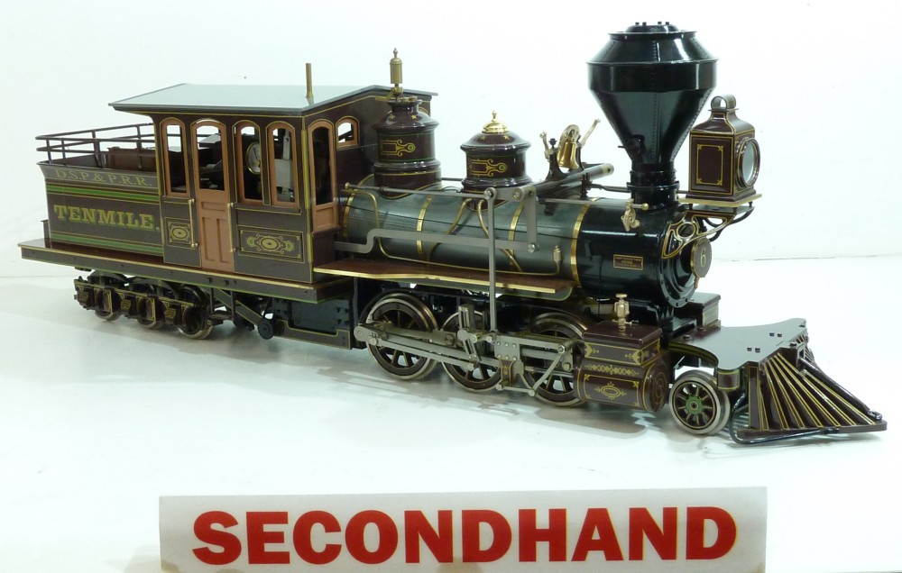 Live steam Mason Bogie 2-6-6T DSP&P 'Tenmile'45mm | Garden Railway ...