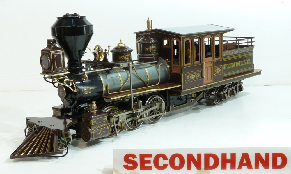 Live steam Mason Bogie 2-6-6T DSP&P 'Tenmile'45mm | Garden Railway ...