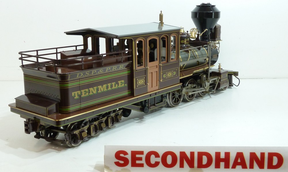Live steam Mason Bogie 2-6-6T DSP&P 'Tenmile'45mm | Garden Railway ...