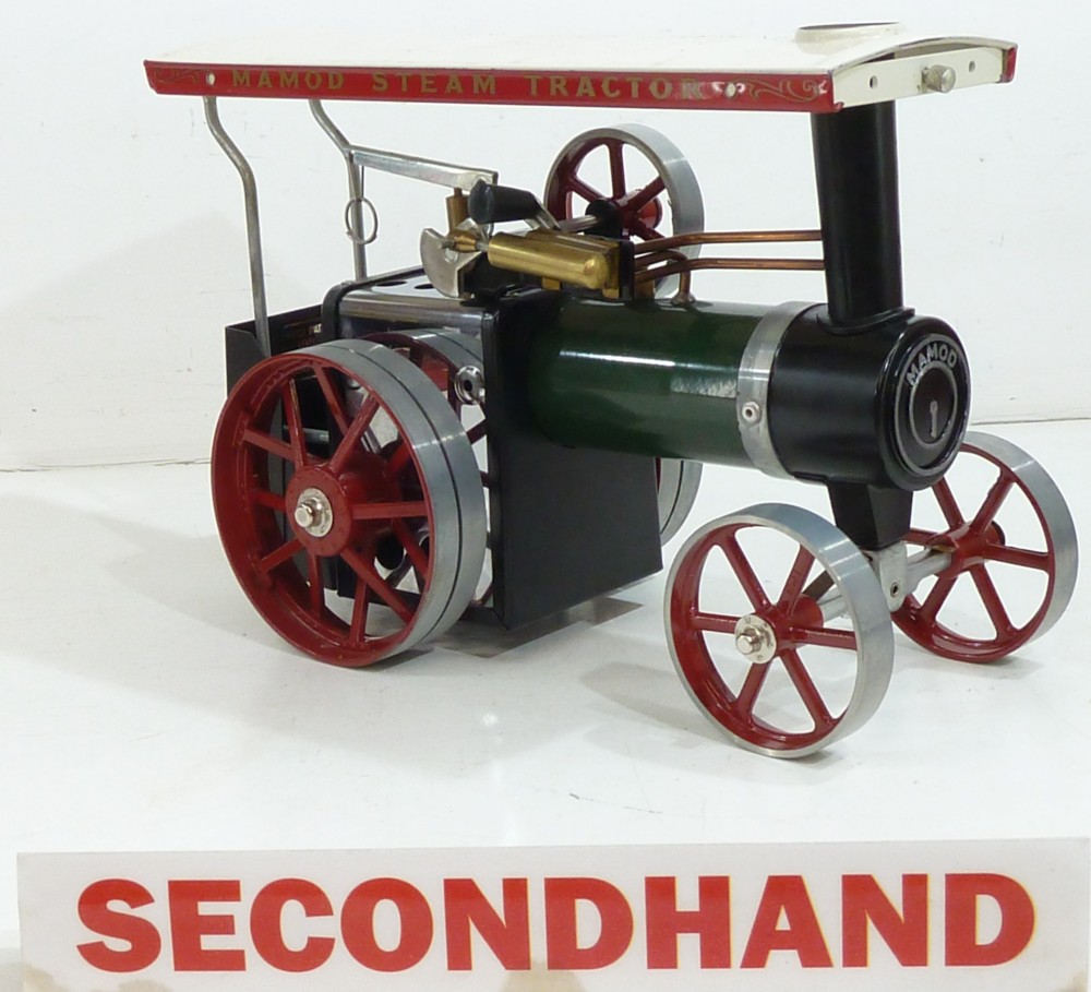 Mamod TE1A Traction engine with tools&drive belts | Garden Railway ...