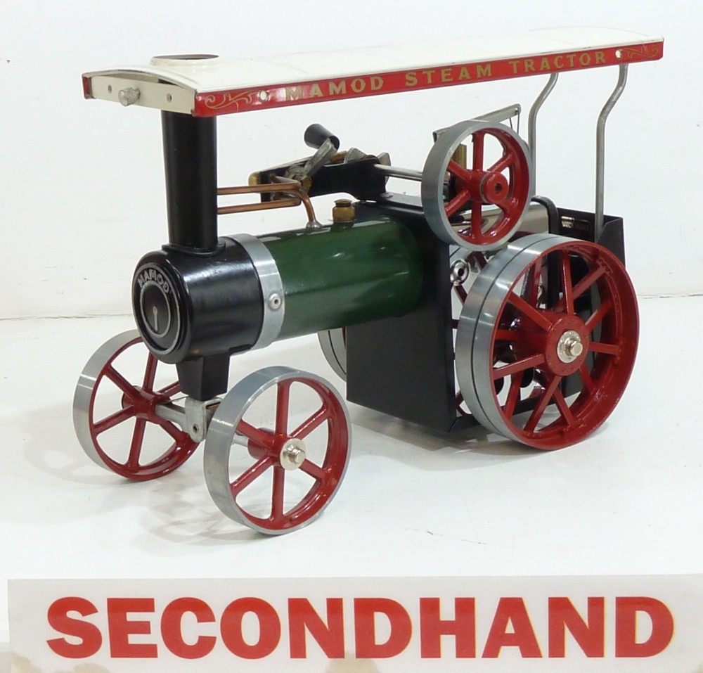Mamod TE1A Traction engine with tools&drive belts | Garden Railway ...