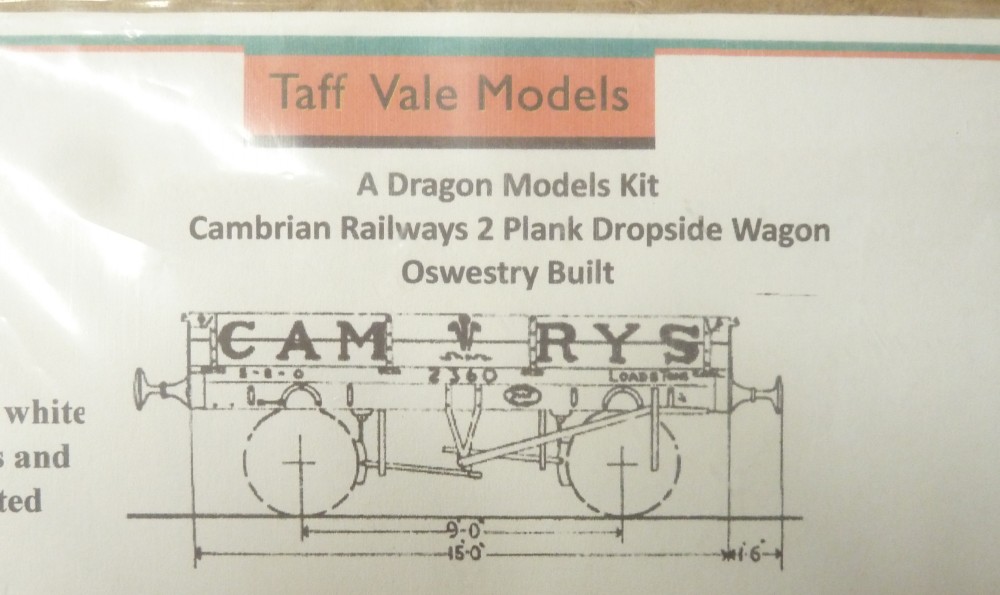 Taff Vale Models2 Plank Dropside Wagon | Garden Railway Specialists Tel ...
