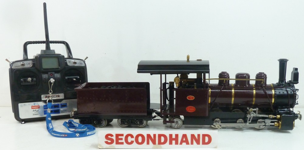 Roundhouse 'Fowler' Radio Control 45mm 'Maroon' | Garden Railway ...