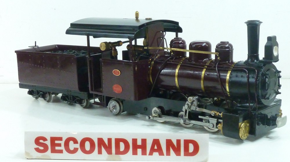 Roundhouse 'Fowler' Radio Control 45mm 'Maroon' | Garden Railway ...