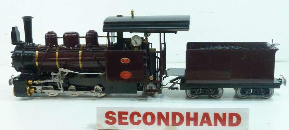 Roundhouse 'Fowler' Radio Control 45mm 'Maroon' | Garden Railway ...