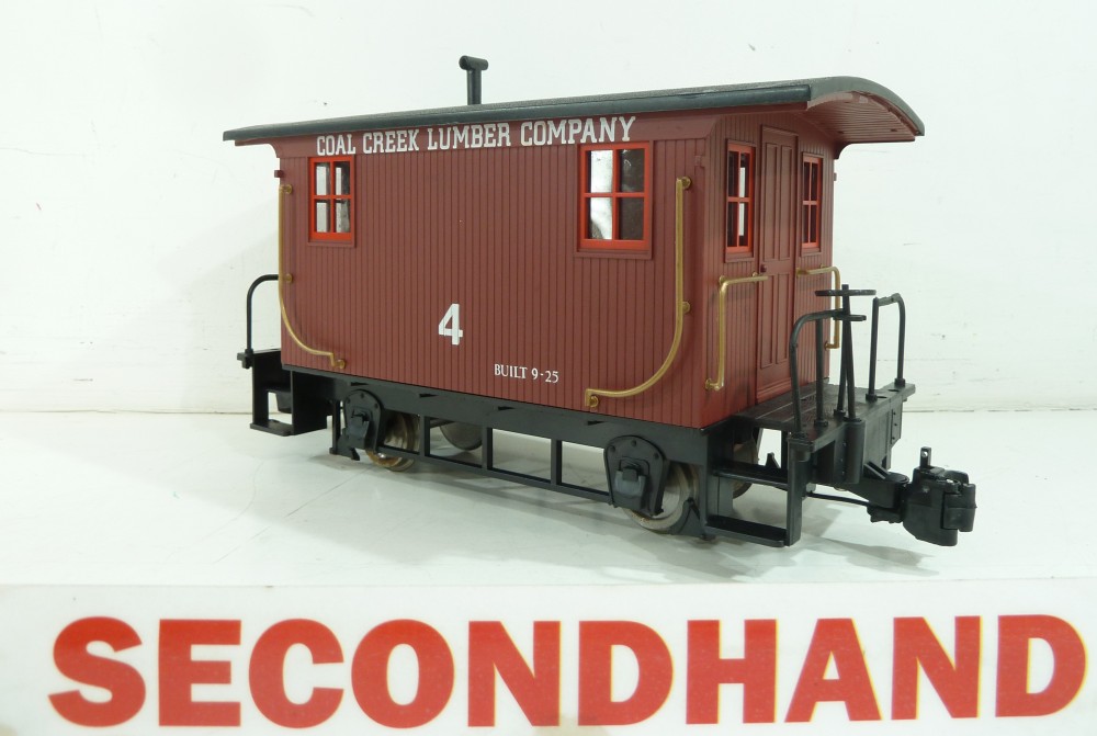 Bachmann 93141 Logging Caboose | Garden Railway Specialists Tel:01844 ...