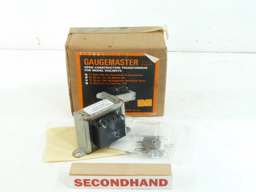 Gaugemaster T1 Transformer | Garden Railway Specialists Tel:01844 345158
