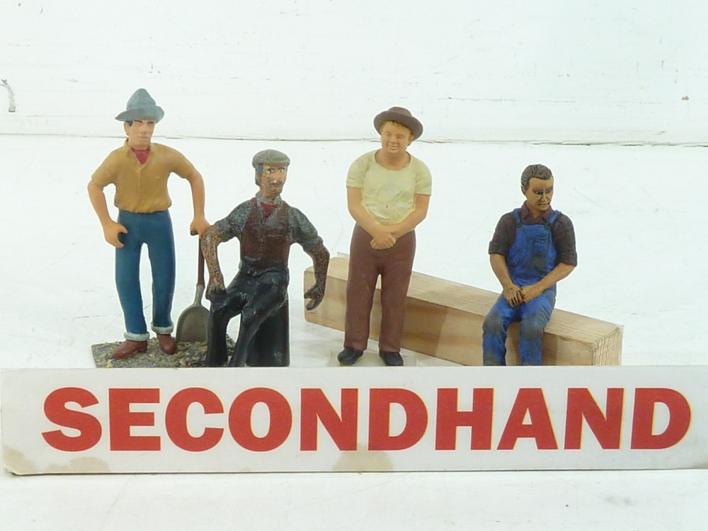 G Scale Figures P-Way Workers | Garden Railway Specialists Tel:01844 345158