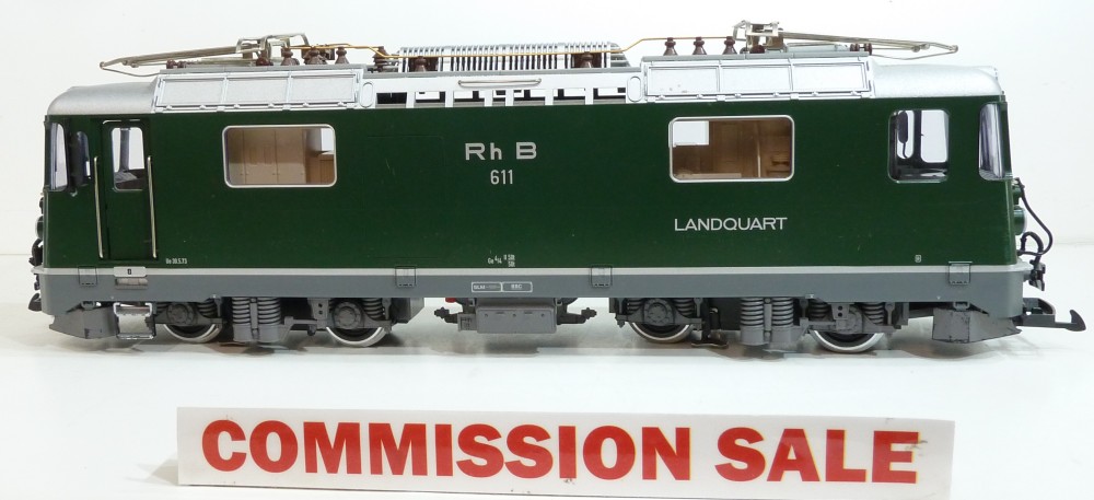 L25432 RhB GE4/4II Green LE digital with sound | Garden Railway ...