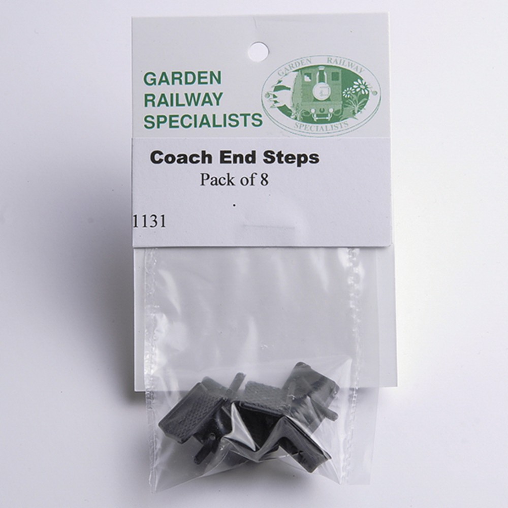 Coach End Steps - 8 off | Garden Railway Specialists Tel:01844 345158
