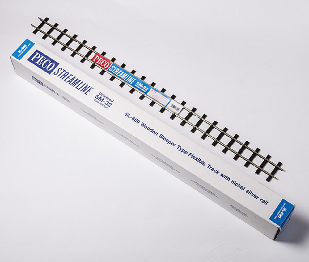 Peco SM32 Flex Wood Sleeper Track - 36in | Garden Railway Specialists ...