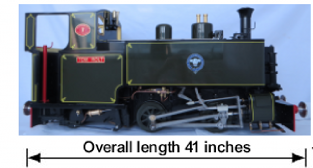 "TOM ROLT" 5'' Gauge Narrow gauge Coal Fired | Garden Railway ...