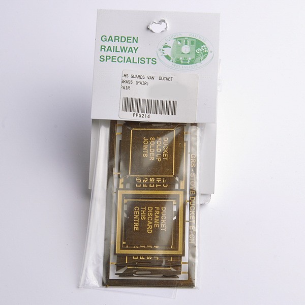 LMS Guards Van Ducket Brass - pair | Garden Railway Specialists Tel ...