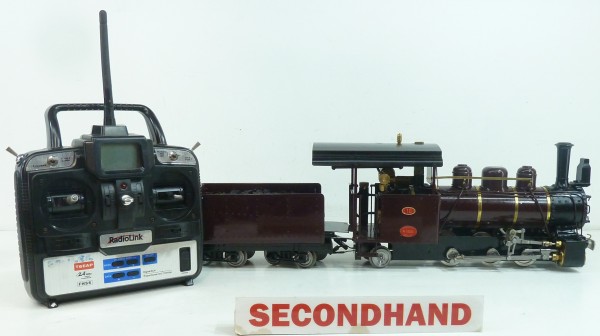 Roundhouse 'Fowler' Radio Control 45mm 'Maroon' | Garden Railway ...