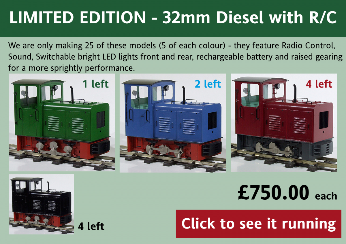 Diesels New – Garden Railway Specialists